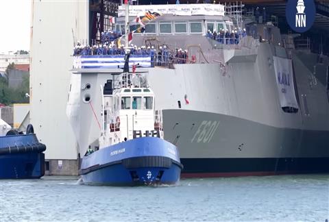 Σήμερα η καθέλκυση του «Κίμωνα»: Τα εντυπωσιακά χαρακτηριστικά της ...