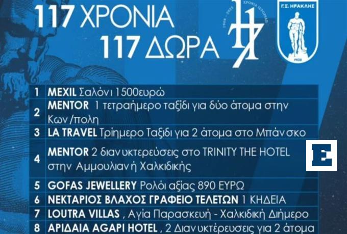 Δεν ξανάγινε: Μια κηδεία δώρο απ' τον ΓΣ Ηρακλής για τα 117 χρόνια του ...