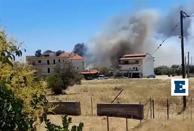 Φωτιά τώρα στο Μενίδι - Ήχησε το 112 | Έθνος