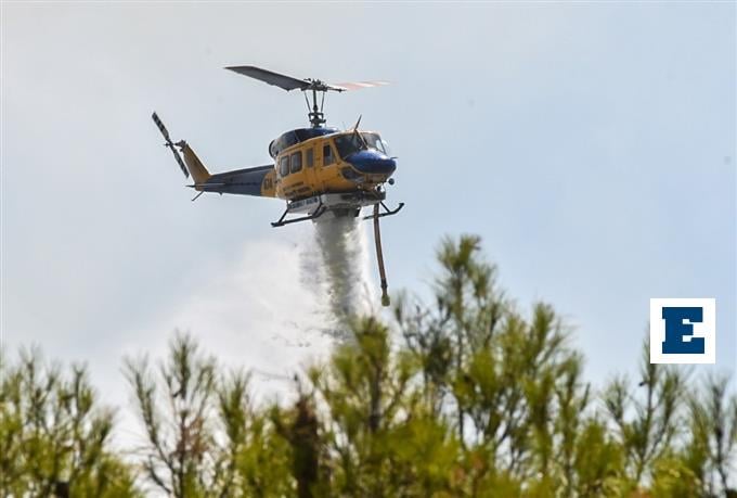 Φωτιά στο Φίλυρο: Μεγάλη κινητοποίηση επίγειων και εναέριων δυνάμεων ...