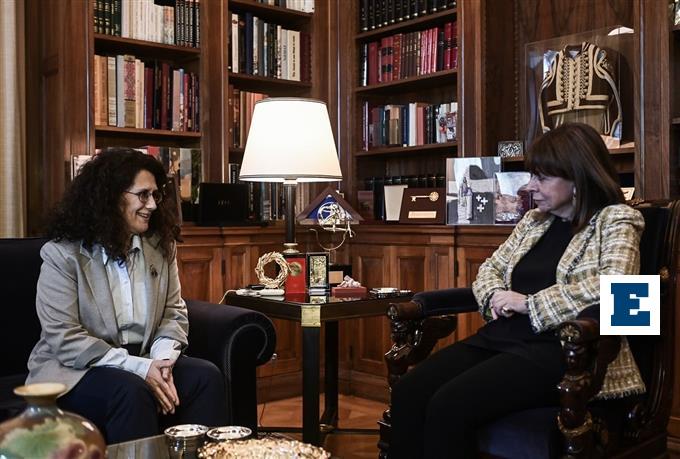 Εκλογές 2023: Η Κατερίνα Σακελλαροπούλου ενημερώθηκε από την Καλλιόπη ...