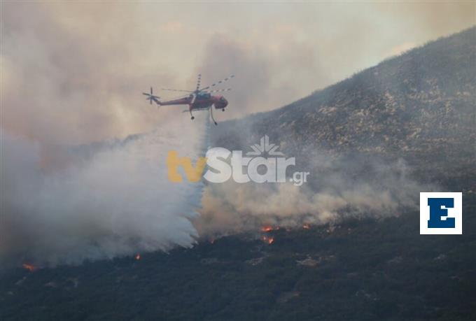 Φωτιά τώρα: Μαίνεται το πύρινο μέτωπο στο Πετρωτό Δομοκού - Σκληρή η ...