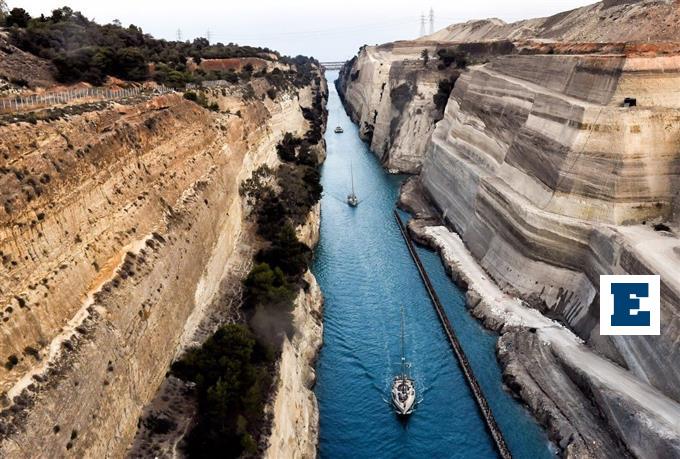 Κόρινθος: Πλοίο προσέκρουσε στον δίαυλο της διώρυγας | Έθνος