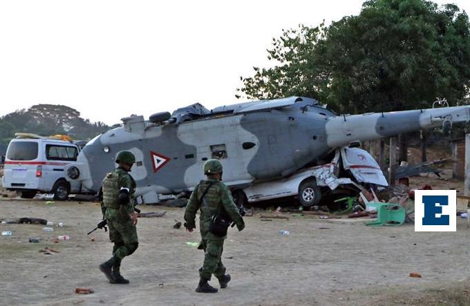 Μεξικό: Συντριβή ελικοπτέρου – Νεκροί οι επιβαίνοντες (pics) | Έθνος