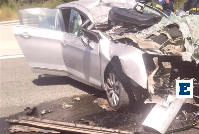 Πώς σημειώθηκε το σοκαριστικό τροχαίο στην εθνική οδό Θεσσαλονίκης ...