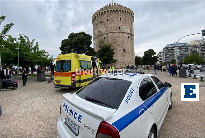 Τραγωδία στη Θεσσαλονίκη: Νεκρός ο άνδρας που έπεσε από τον Λευκό Πύργο ...