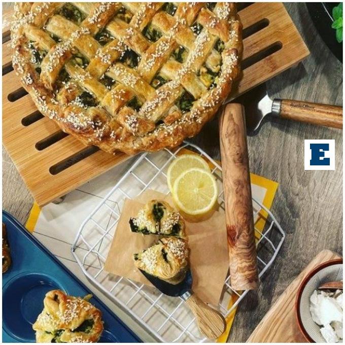 Συνταγή για γρήγορη τάρτα με σπανάκι, ανθότυρο και μανούρι | Έθνος