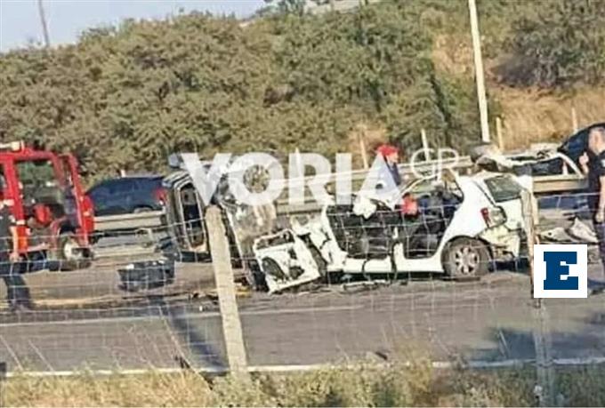 Σοκαριστικό τροχαίο με νεκρό στο Δερβένι Θεσσαλονίκης: Αγροτικό ...