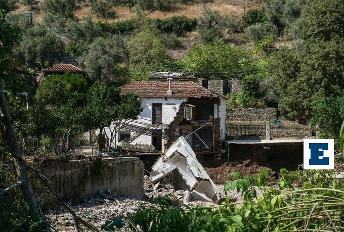Κακοκαιρία Elias - Πήλιο: Εικόνες αποκάλυψης σε Τρίκερι, Μηλίνα, Χόρτο ...
