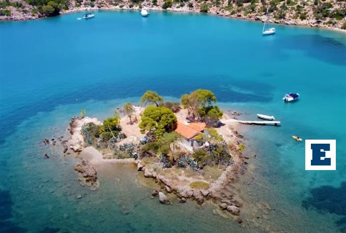 Το άγνωστο νησάκι του «έρωτα» με τα καταγάλανα νερά | Έθνος