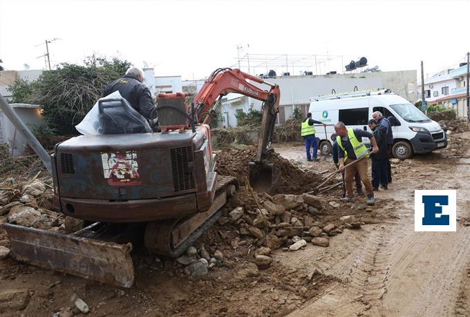 Αγία Πελαγία: Βιβλική καταστροφή από τις πλημμύρες που έφερε η ...