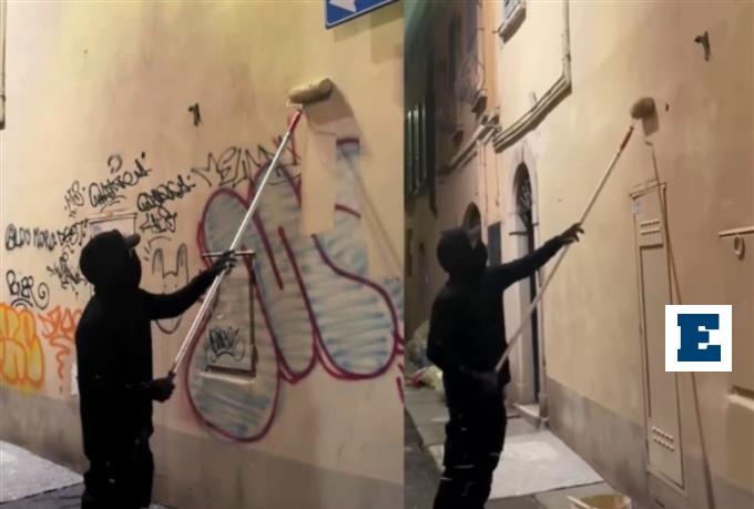 Ποιος είναι ο Ghost Pitur; Ο «φαντομάς» που κάθε βράδυ ξαναβάφει τους ...