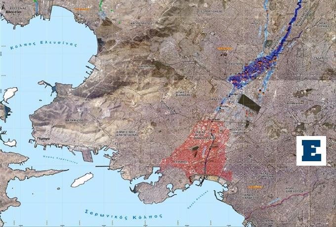 Αυτές οι περιοχές της Αττικής κινδυνεύουν να πλημμυρίσουν αν ...