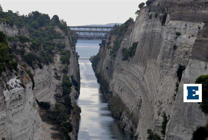 Ισθμός της Κορίνθου: Εντυπωσιακές εικόνες από την αποκατάσταση της ...