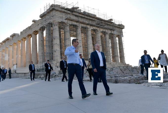 Μηνύματα από Σολτς - Μητσοτάκη για την τουρκική προκλητικότητα: Στον ...