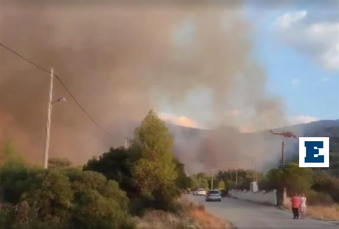 Φωτιά τώρα: Αγνοείται 77χρονος στη Χασιά - Τον αναζητούν οι συγγενείς ...
