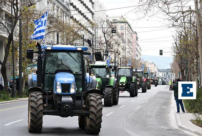 Αγρότες: Αποχωρούν τα τρακτέρ από το Σύνταγμα - Η διαδρομή που θα ...