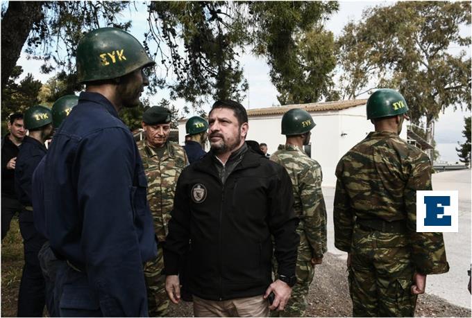Μπαράζ επιθεωρήσεων Χαρδαλιά μετά τις εκρήξεις στην 112 ΠΜ στη Νέα ...