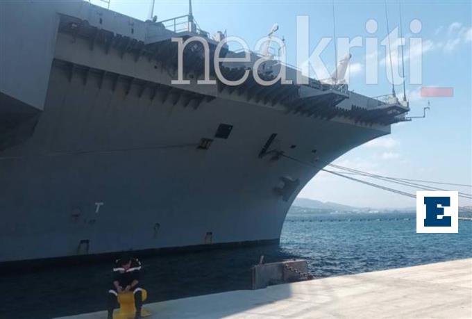 Επίσκεψη της ηγεσίας του Πολεμικού Ναυτικού στο γαλλικό αεροπλανοφόρο ...