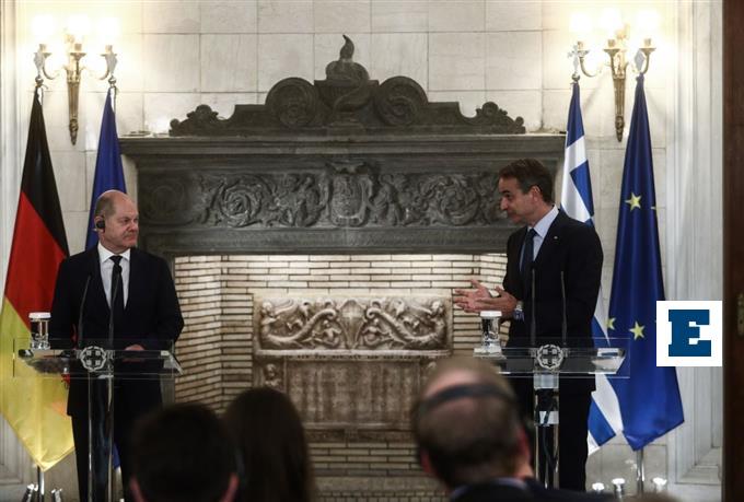 Η... γερμανική παροιμία που είπε ο Κυριάκος Μητσοτάκης στον Όλαφ Σολτς ...