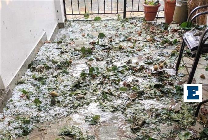 Πλημμύρες, κεραυνοί, χαλάζι και ξεριζωμένα δέντρα: Προβλήματα σε Κοζάνη ...