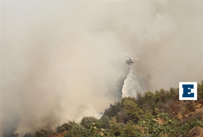 Φωτιά τώρα στην Κατεχάκη: Μεγάλη κινητοποίηση της Πυροσβεστικής | Έθνος